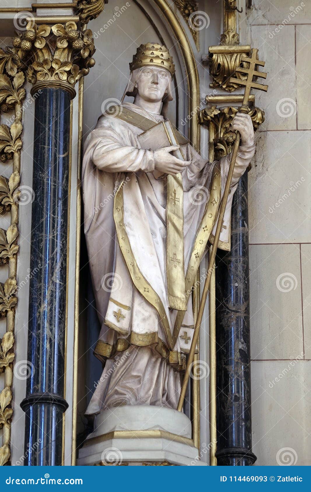 Saint Fabian stock image. Image of history, holy, christian - 114469093