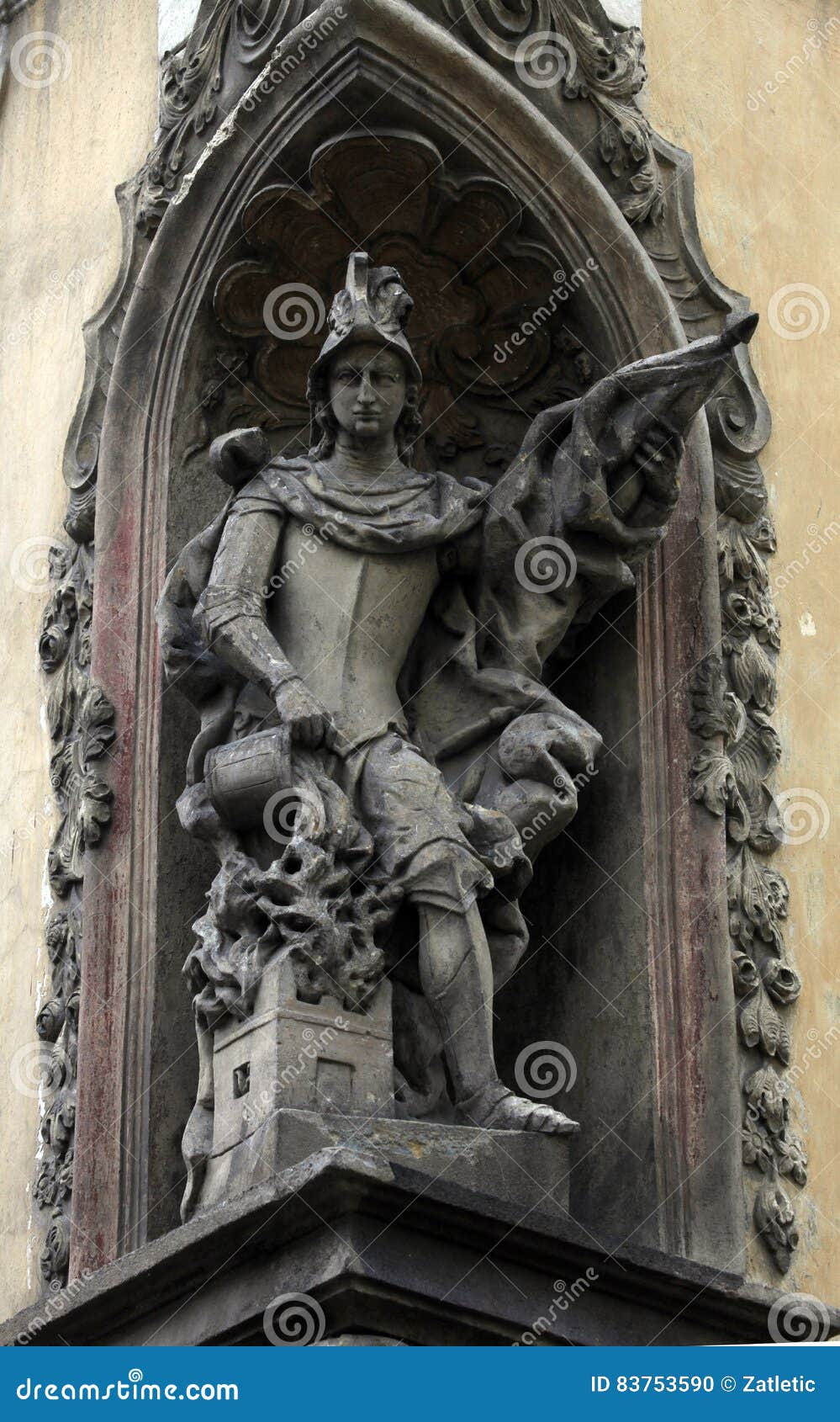 Saint Florian stock photo. Image of firemen, religiosity - 83753590