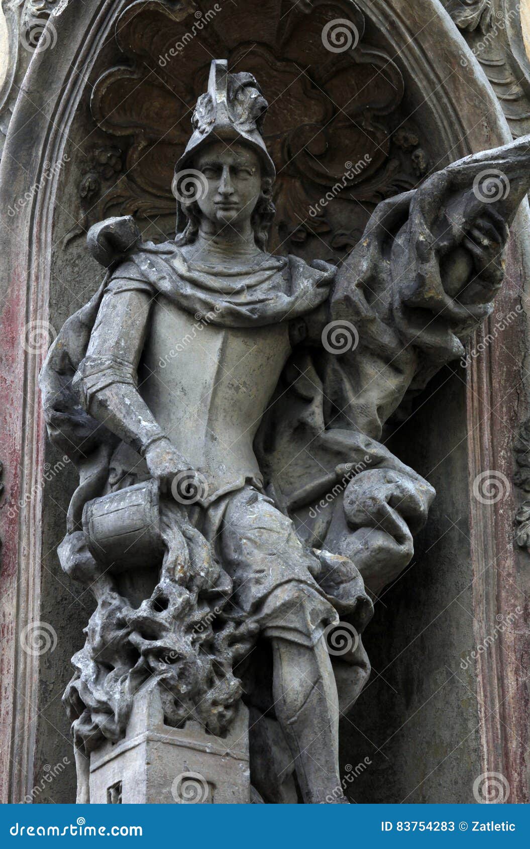 Saint Florian stock image. Image of celebrate, antique - 83754283