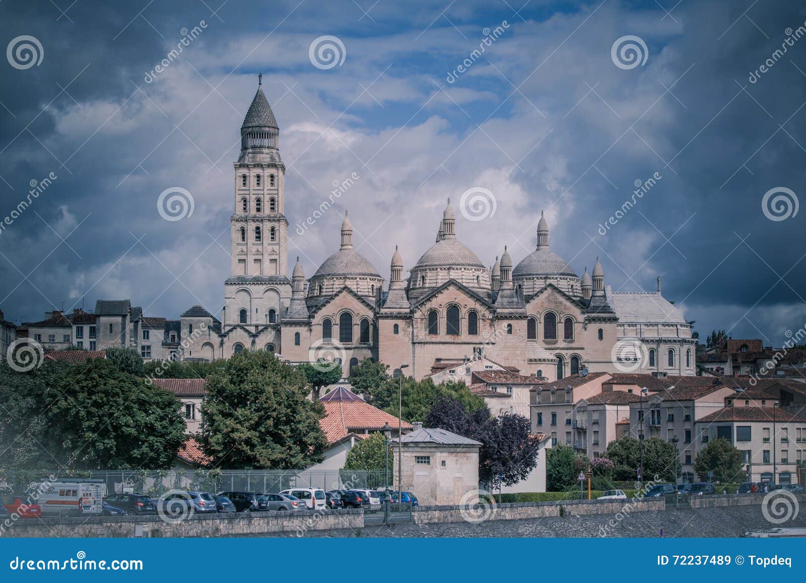 Saint Front Cathedral in Perigord, France Editorial Stock Image - Image ...