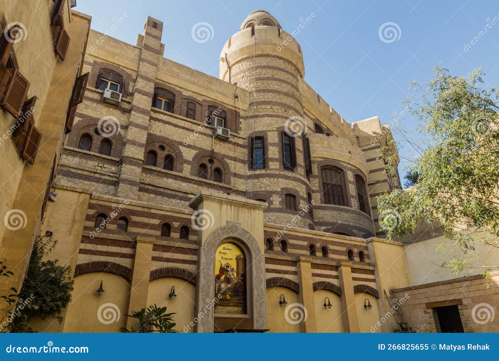 Saint George Church and Monastery in the Coptic Part of Cairo, Egy ...
