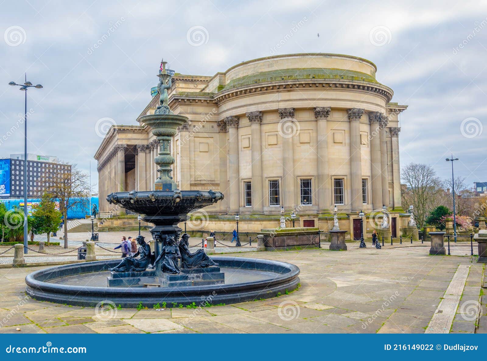 Saint George Hall in Liverpool, England Editorial Photography - Image ...