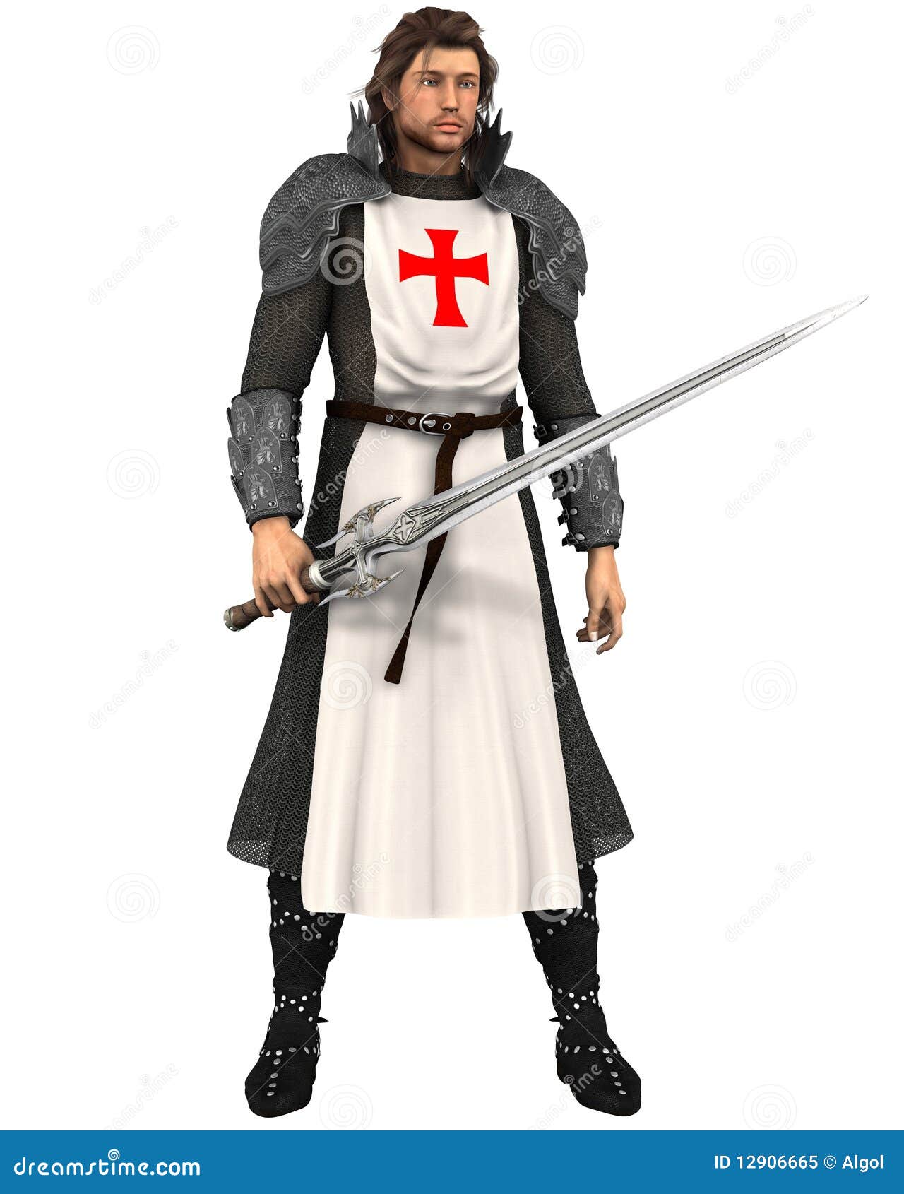 Saint George - Patron Saint of England Stock Illustration ...