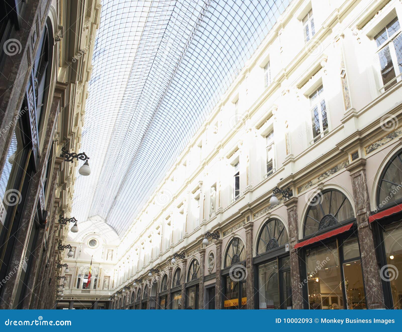 Saint Hubert Royal Galleries,Brussels,Belgium Stock Image - Image of ...