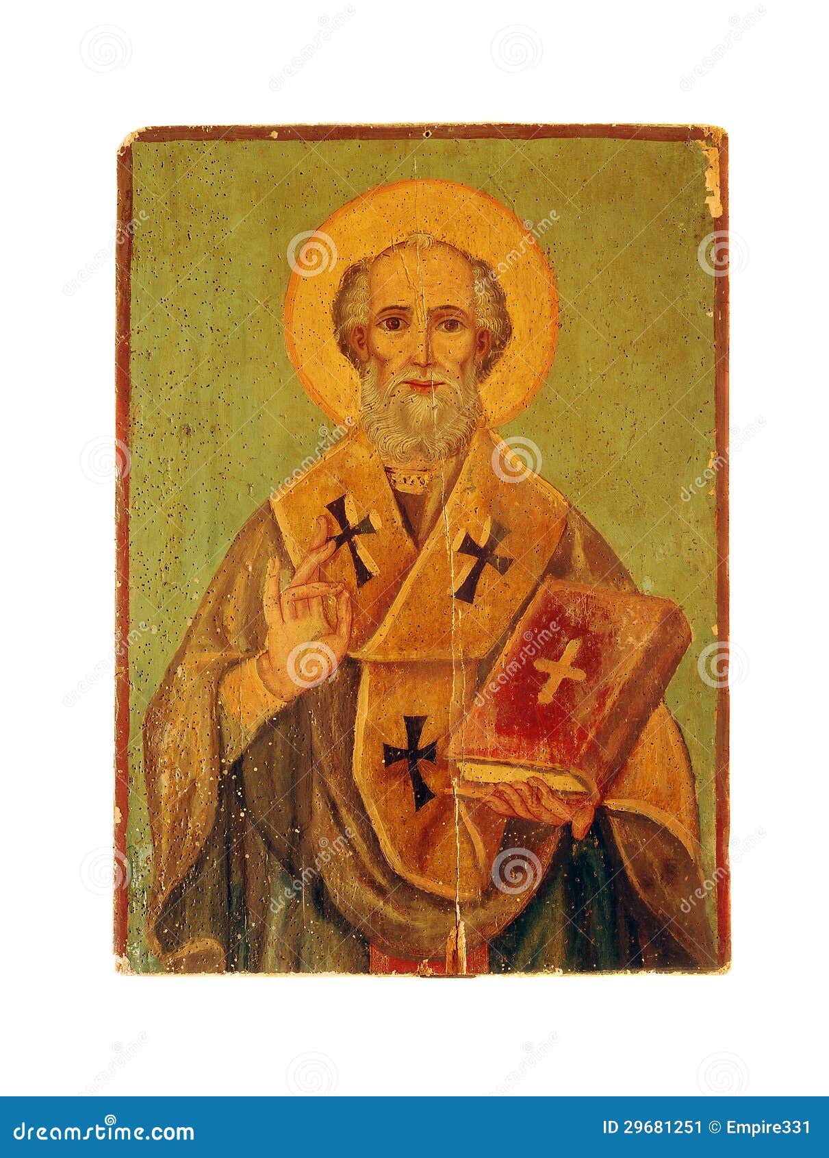 Saint icon stock image. Image of bible, ancient, drawing - 29681251
