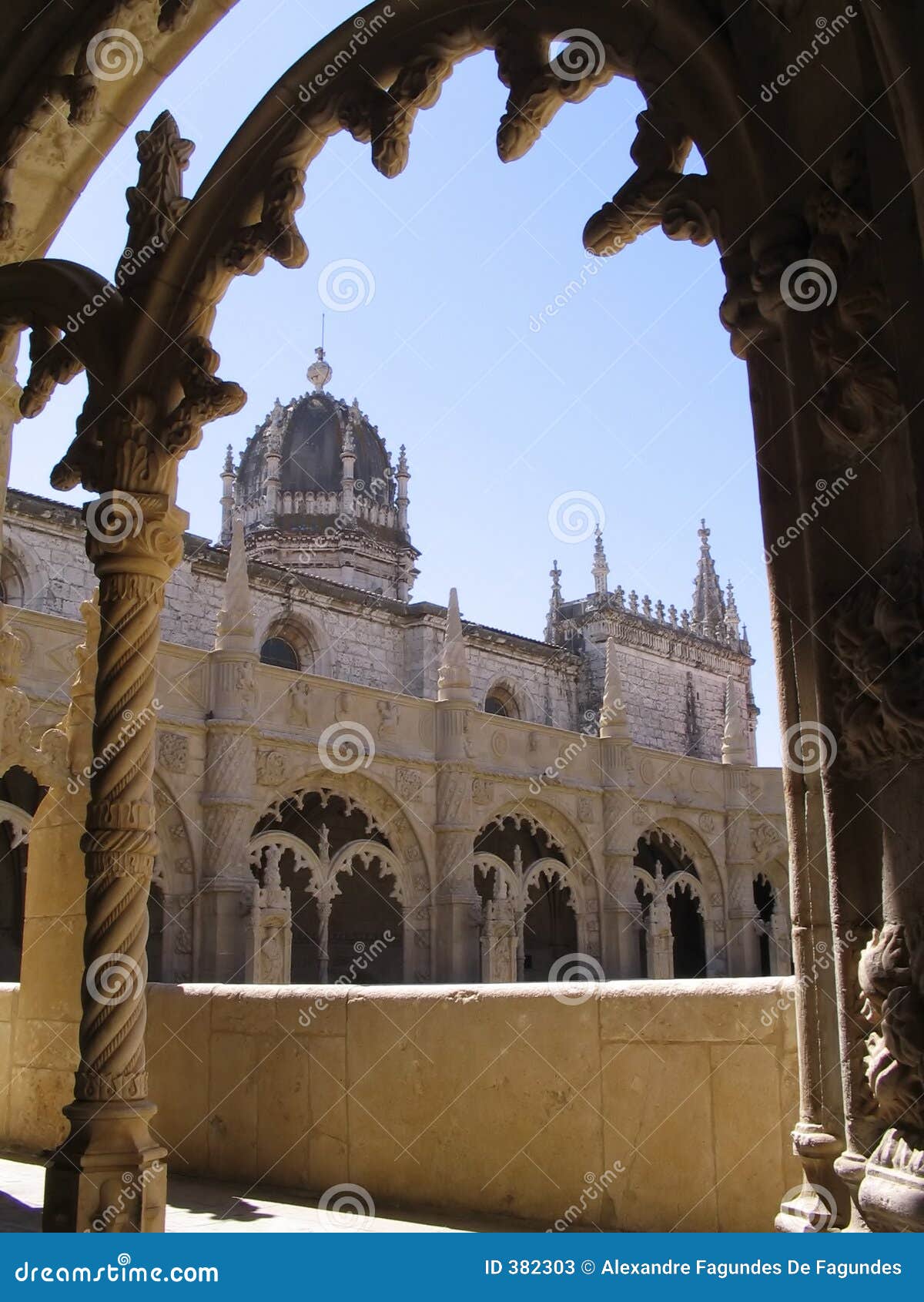 Saint Jerome Mosque - Portugal Stock Image - Image of believe, medieval ...