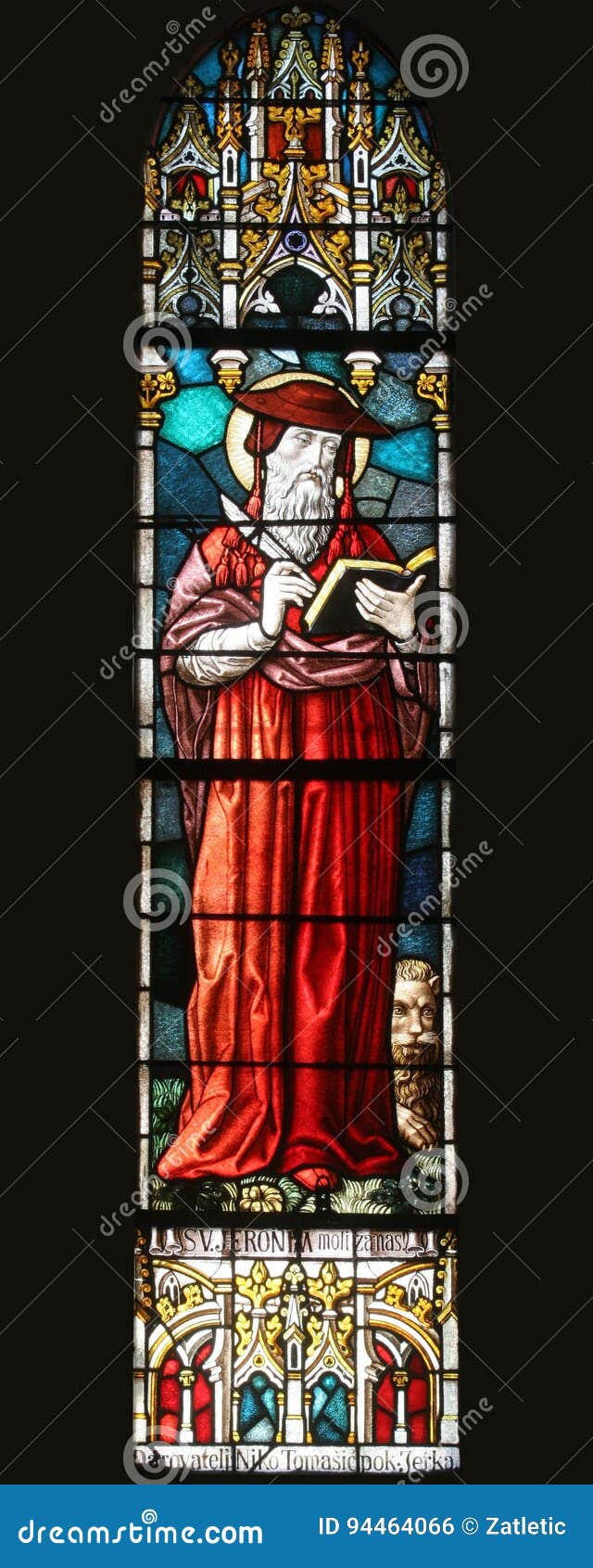 Saint Jerome stock photo. Image of icon, love, guardian - 94464066
