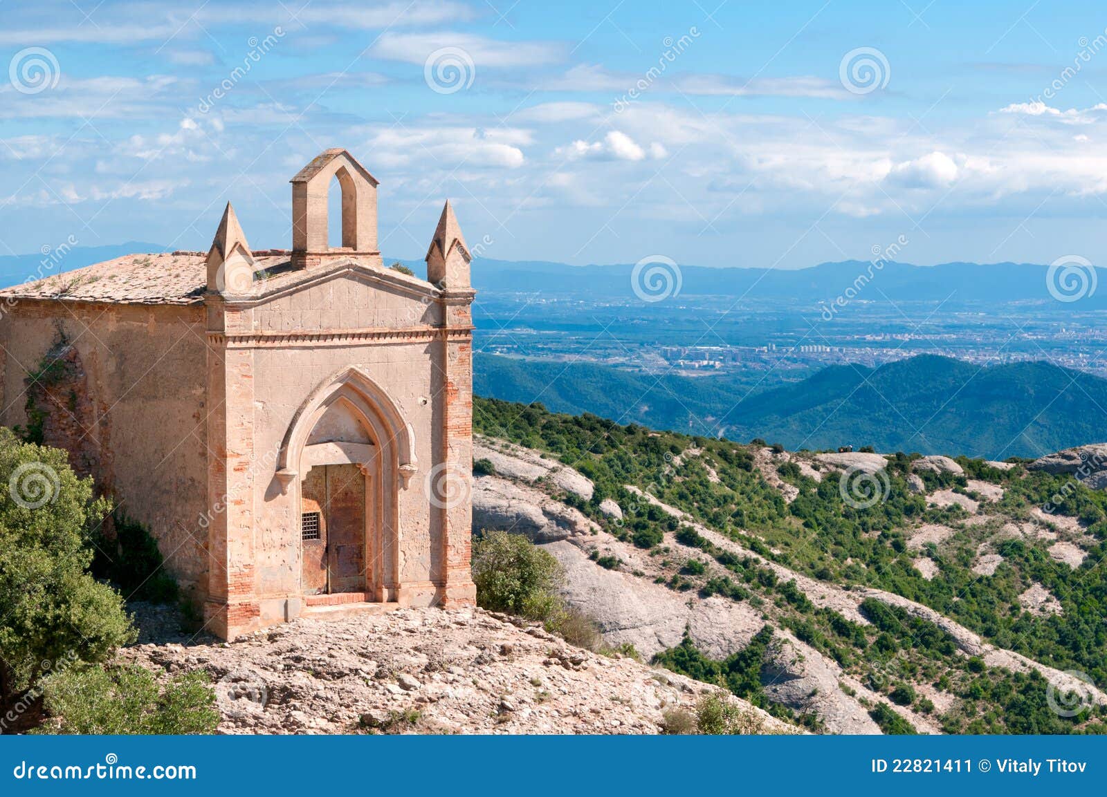 Saint Joan Hermitage, Montserrat Monastery,Spain Stock Image - Image of ...