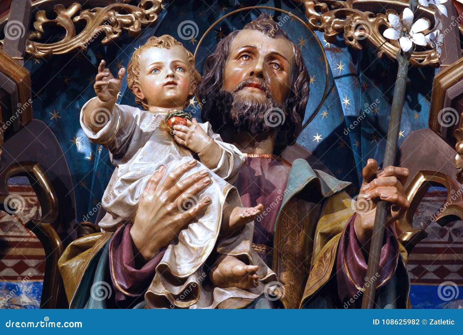 Saint Joseph editorial photography. Image of joseph - 108625982