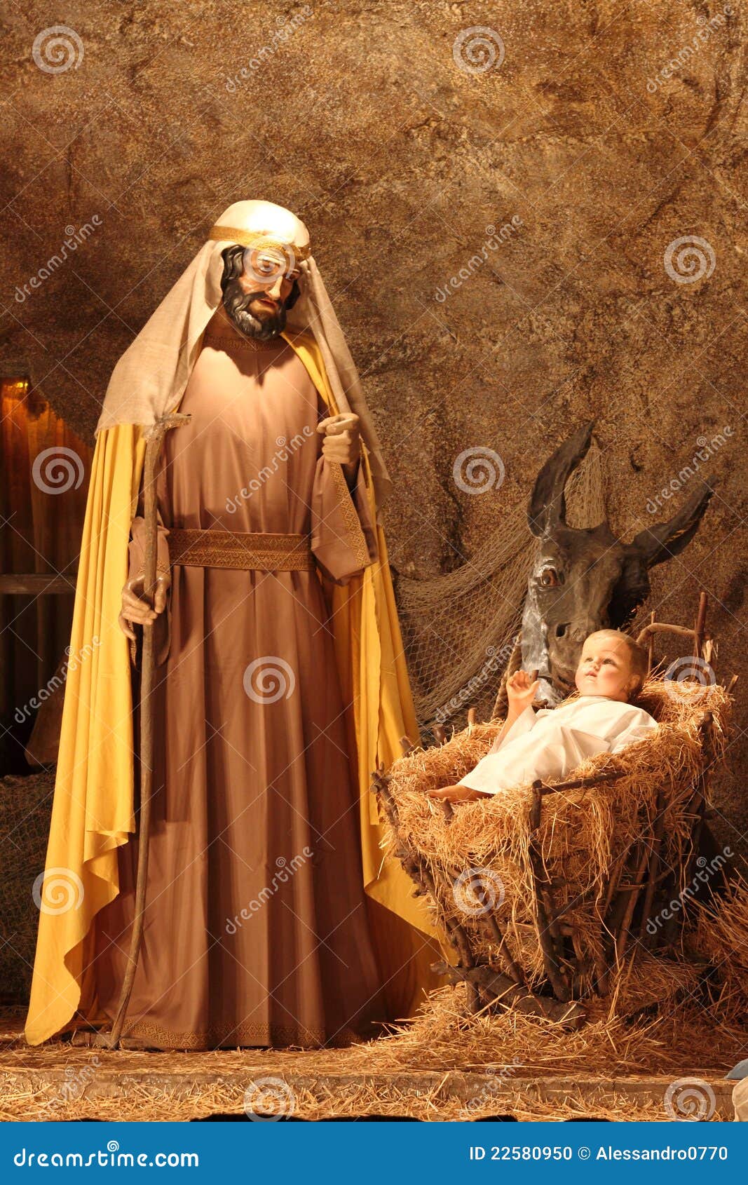 Saint Joseph and Jesus Christ Editorial Image - Image of decoration ...