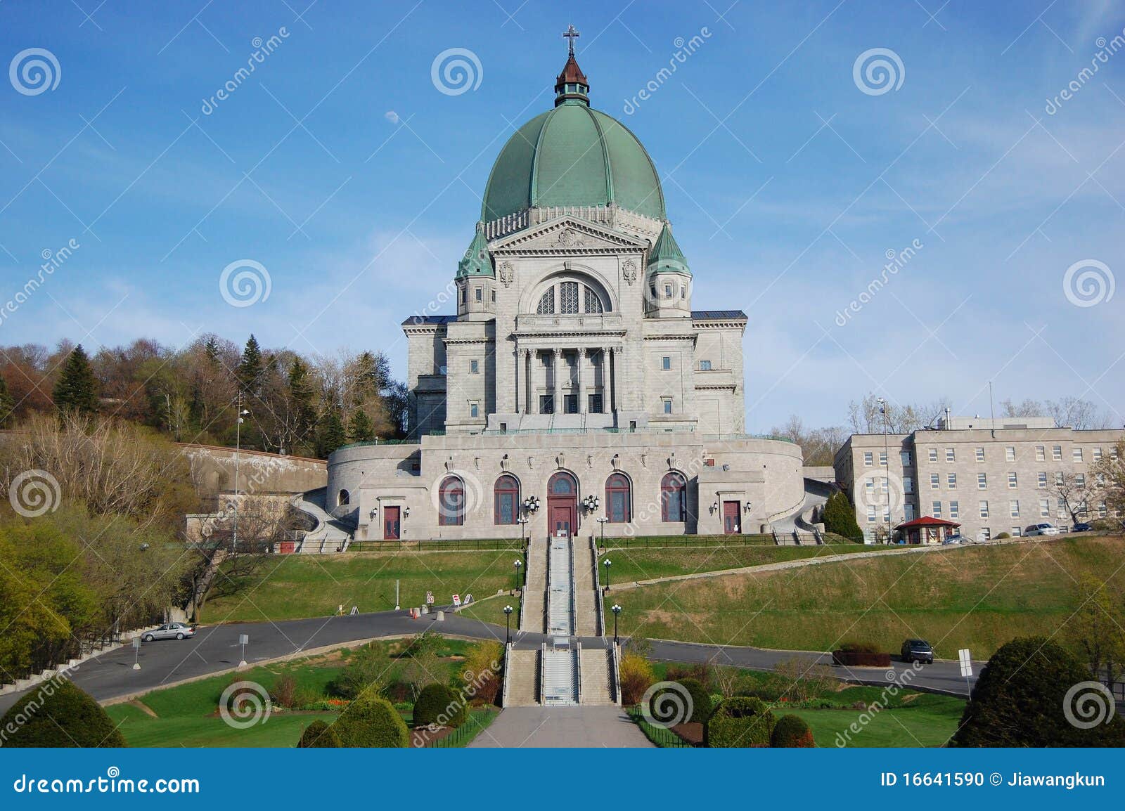 Saint Joseph Oratory, Montreal, Canada Stock Photo - Image of ...