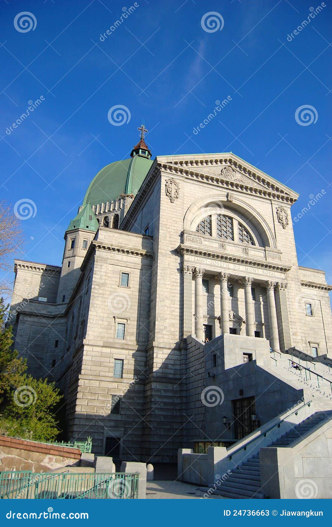 Saint Joseph Oratory, Montreal, Canada Stock Image - Image of ...