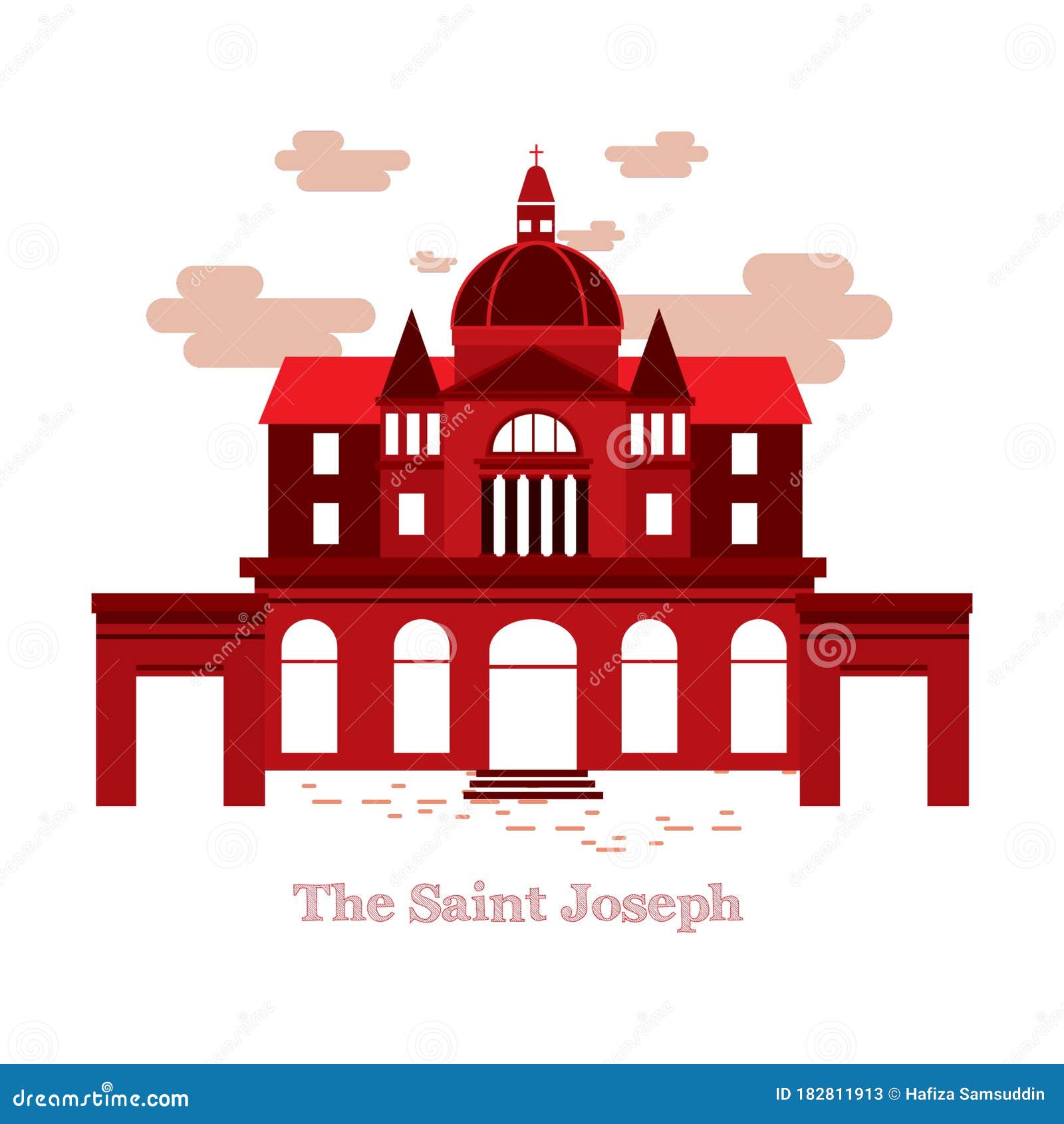 Oratory Vector Concept In Flat Cartoon Style | CartoonDealer.com #49998869