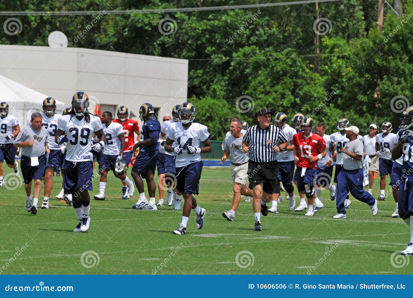 Saint Louis Rams Training Camp Editorial Photo - Image of city ...