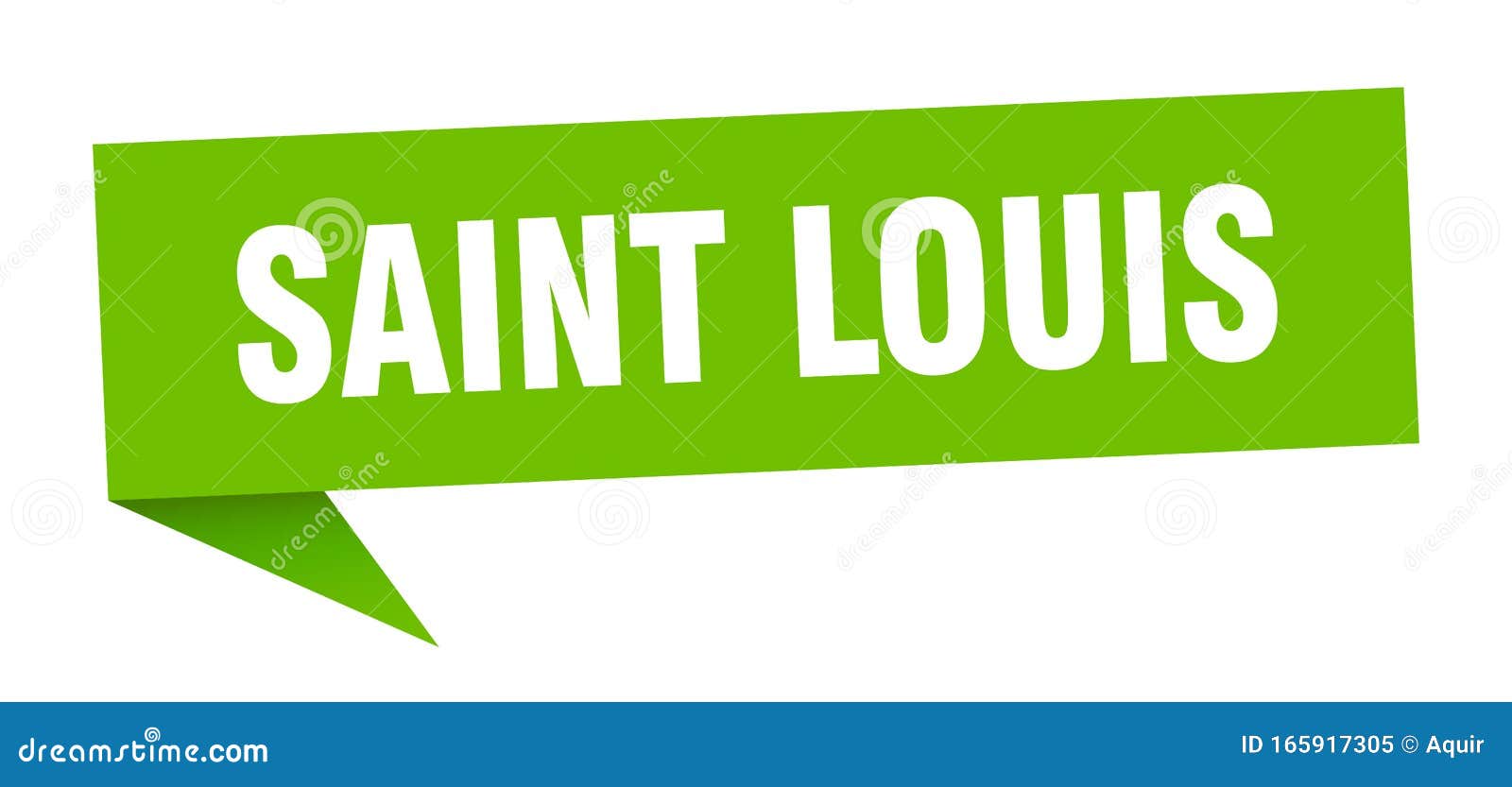 Saint Louis Sticker. Saint Louis Signpost Pointer Sign Stock Vector ...