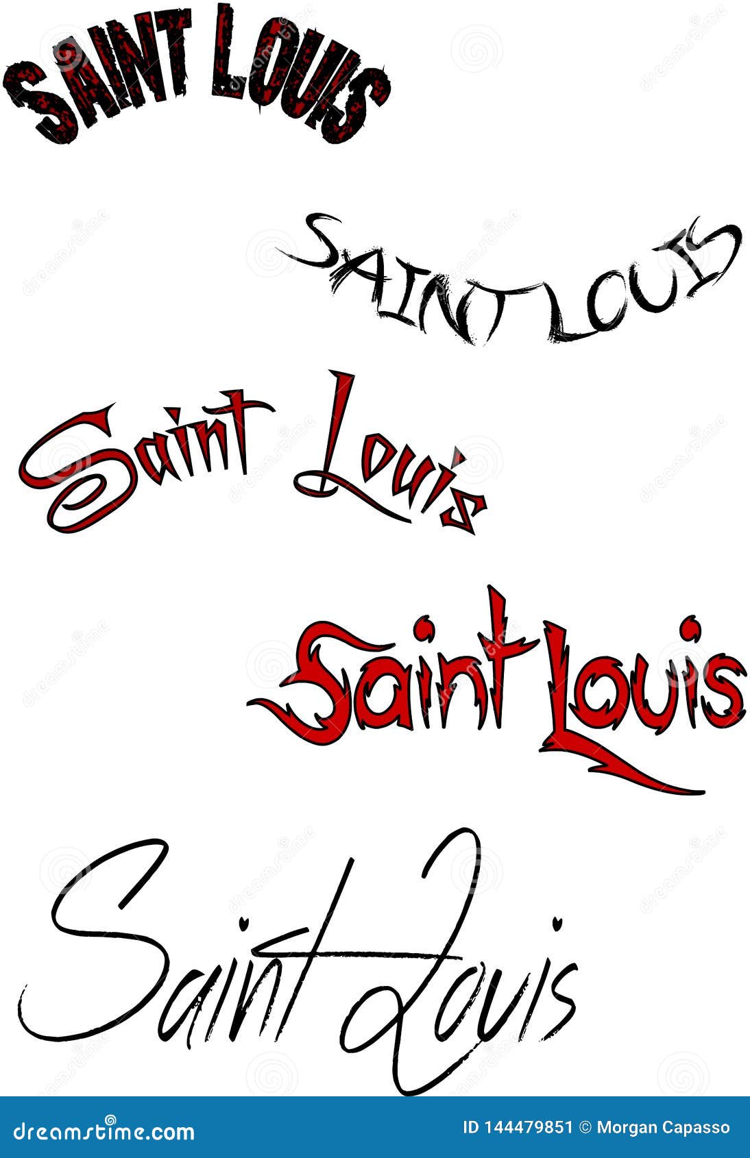 Saint Louis Text Sign Illustration Stock Vector - Illustration of badge ...