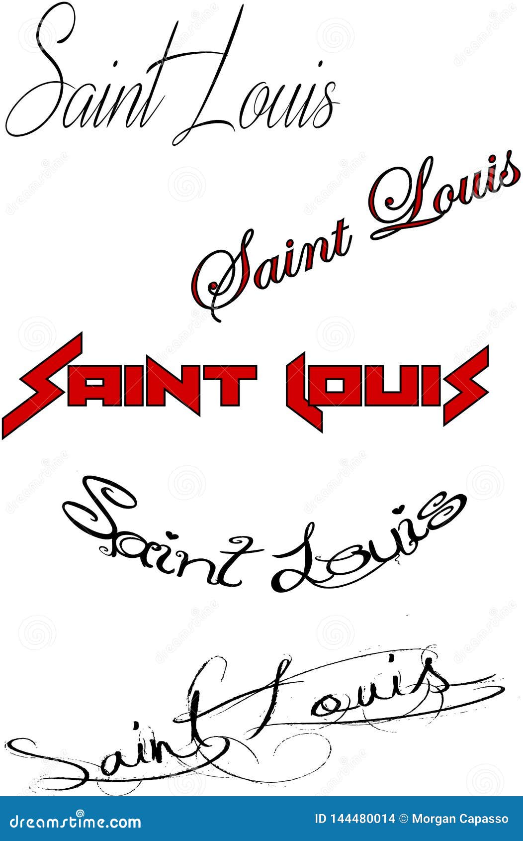 Saint Louis Text Sign Illustration Stock Vector - Illustration of badge ...