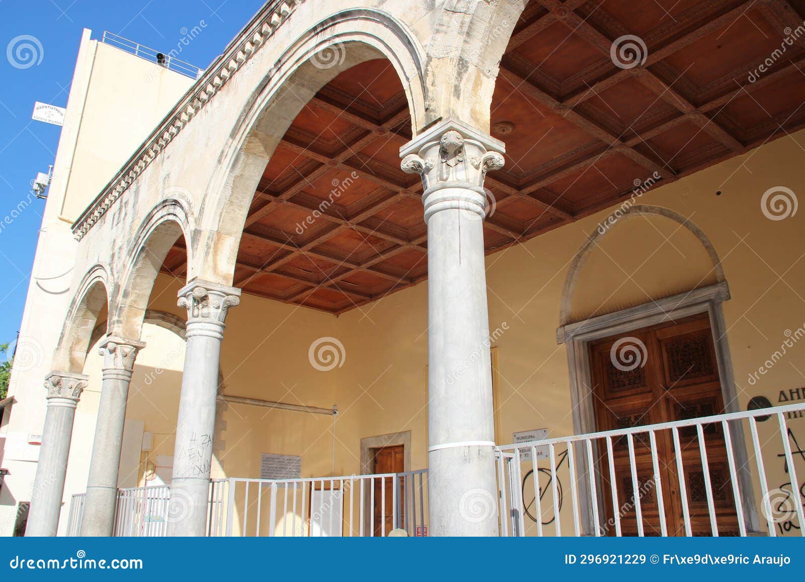 Saint-marc Basilica in Heraklion in Crete (greece) Stock Image - Image ...