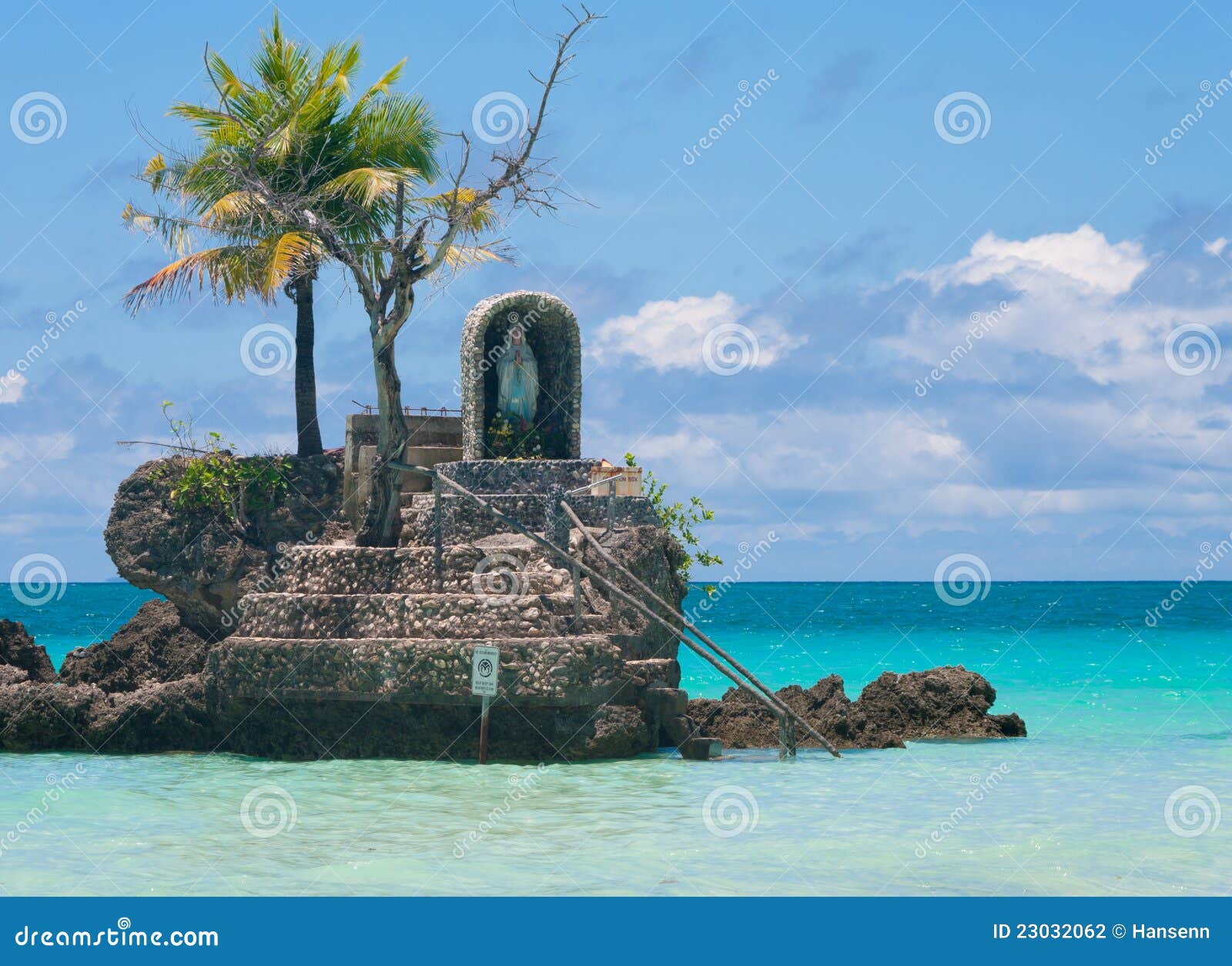 Saint maria statue stock photo. Image of mary, turquoise - 23032062