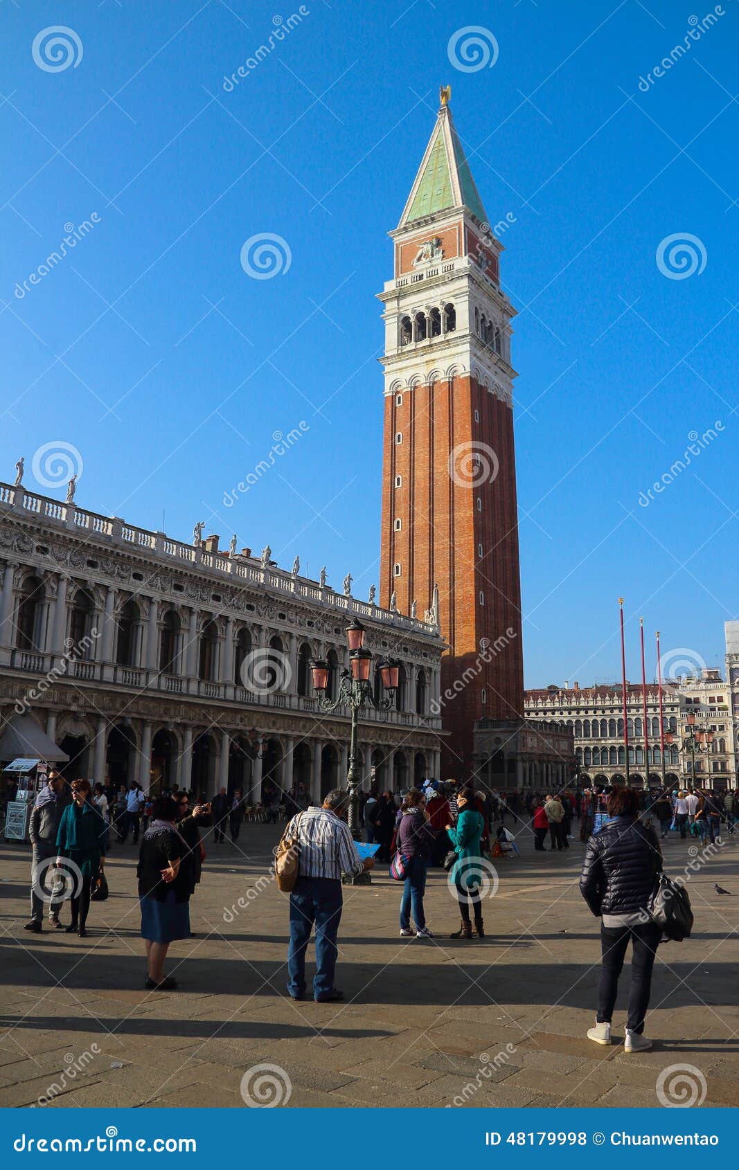 Saint Marks Square editorial stock photo. Image of gondola - 48179998