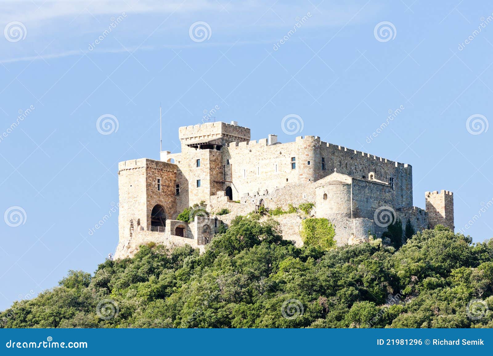 Saint-Martin Castle stock photo. Image of europe, travel - 21981296