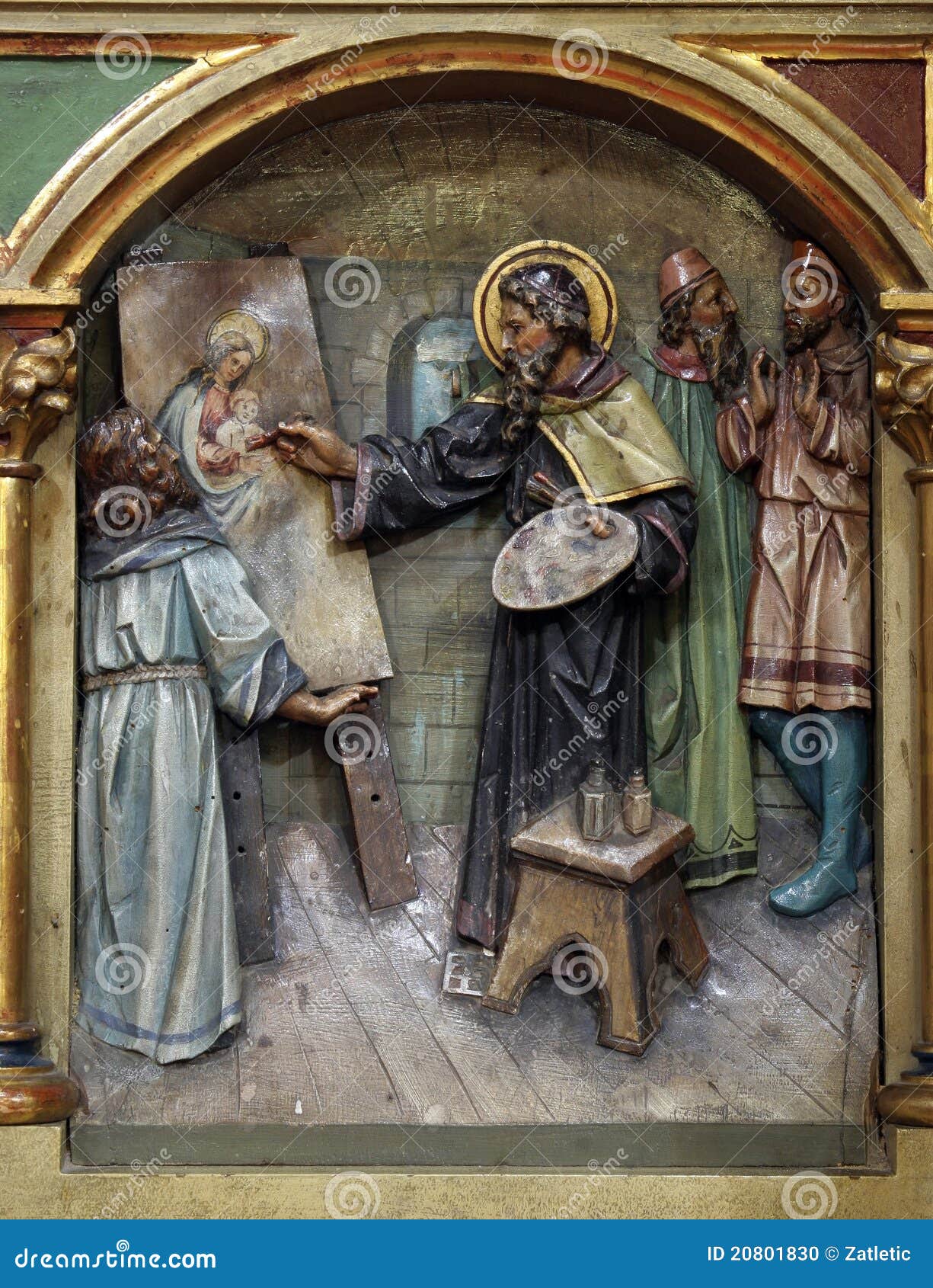 Saint Methodius, Fresco In The Church Of The Sacred Heart Of Jesus In ...