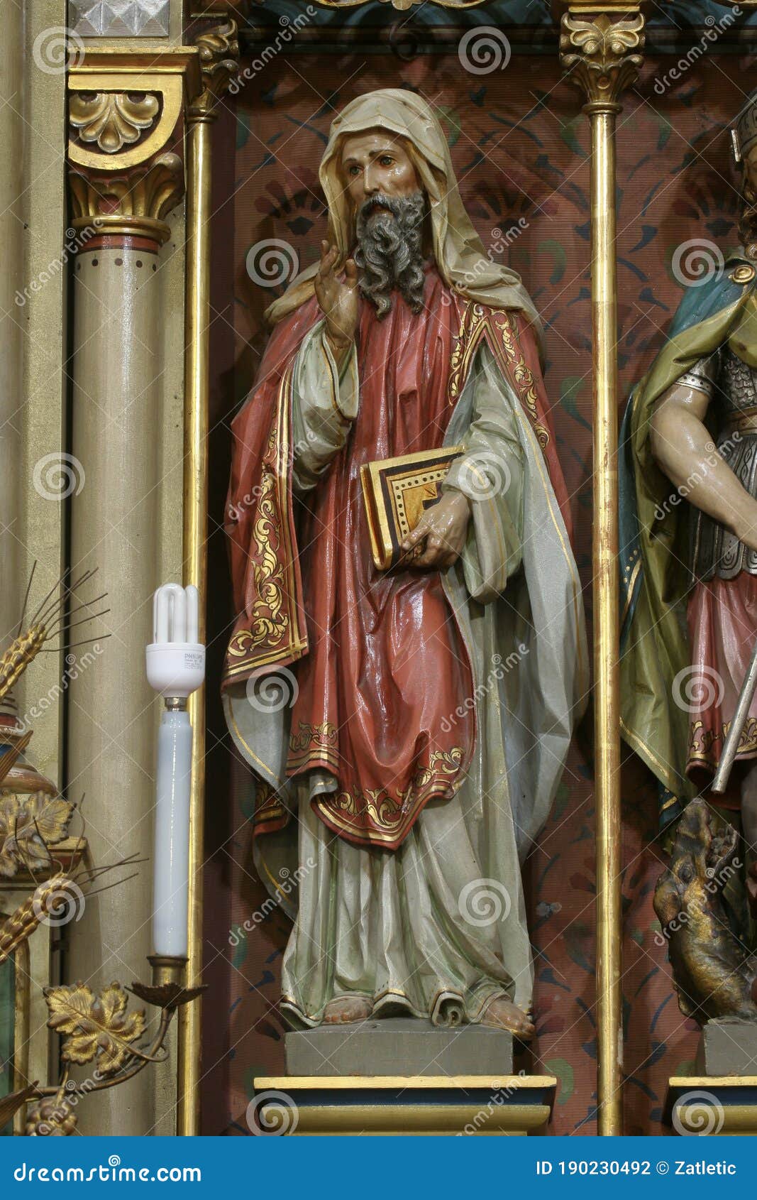 Saint Methodius, Fresco In The Church Of The Sacred Heart Of Jesus In ...