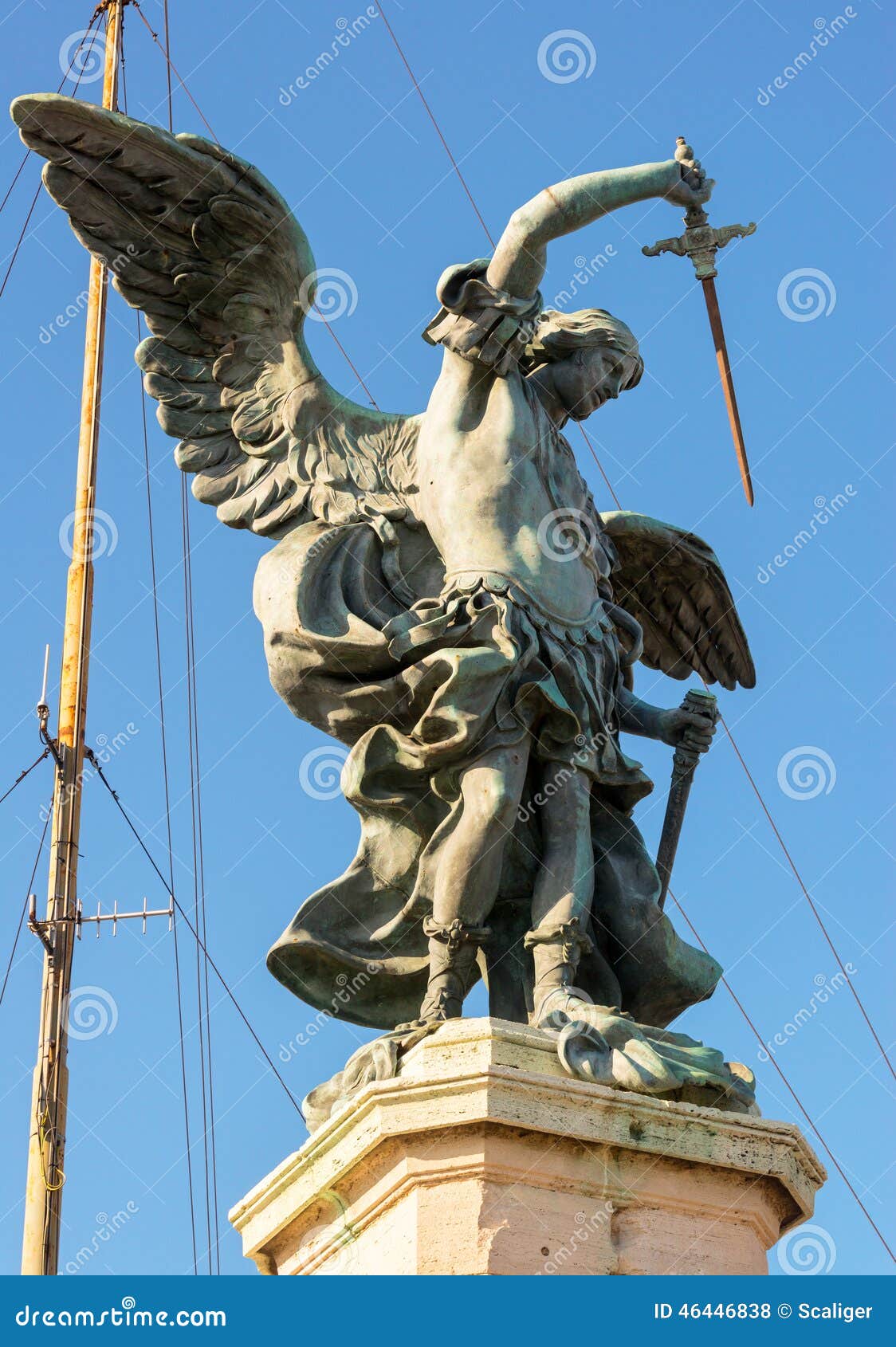 St. Michael Statue Stock Photography | CartoonDealer.com #14178920