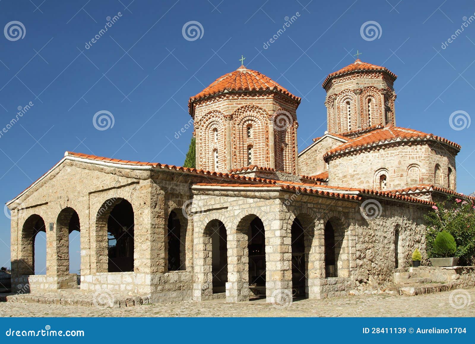 Saint Naum Monastery, Macedonia Stock Image - Image of mystic, orthodox ...