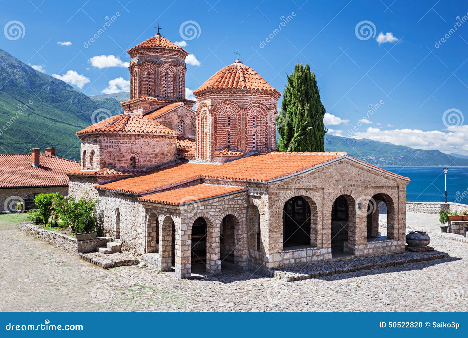 Saint Naum Monastery stock photo. Image of monument, ancient - 50522820