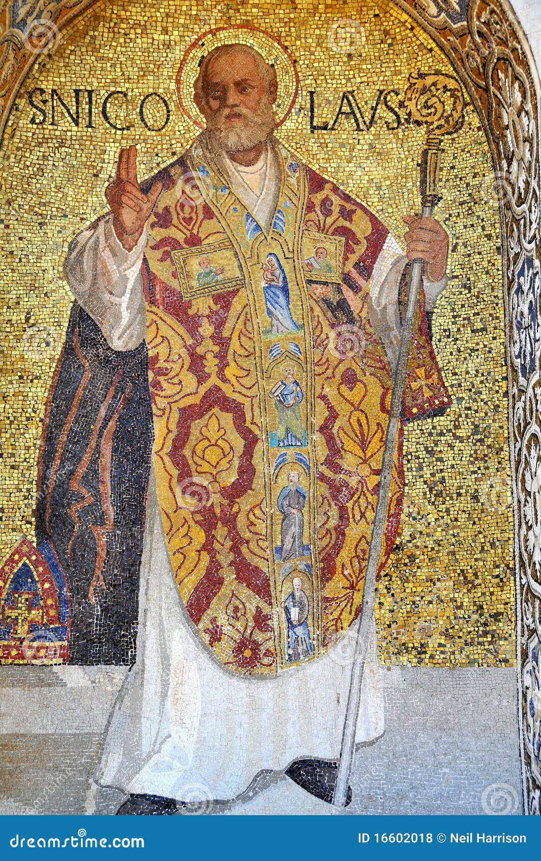 Saint Nicholas stock photo. Image of honour, holy, blessing - 16602018