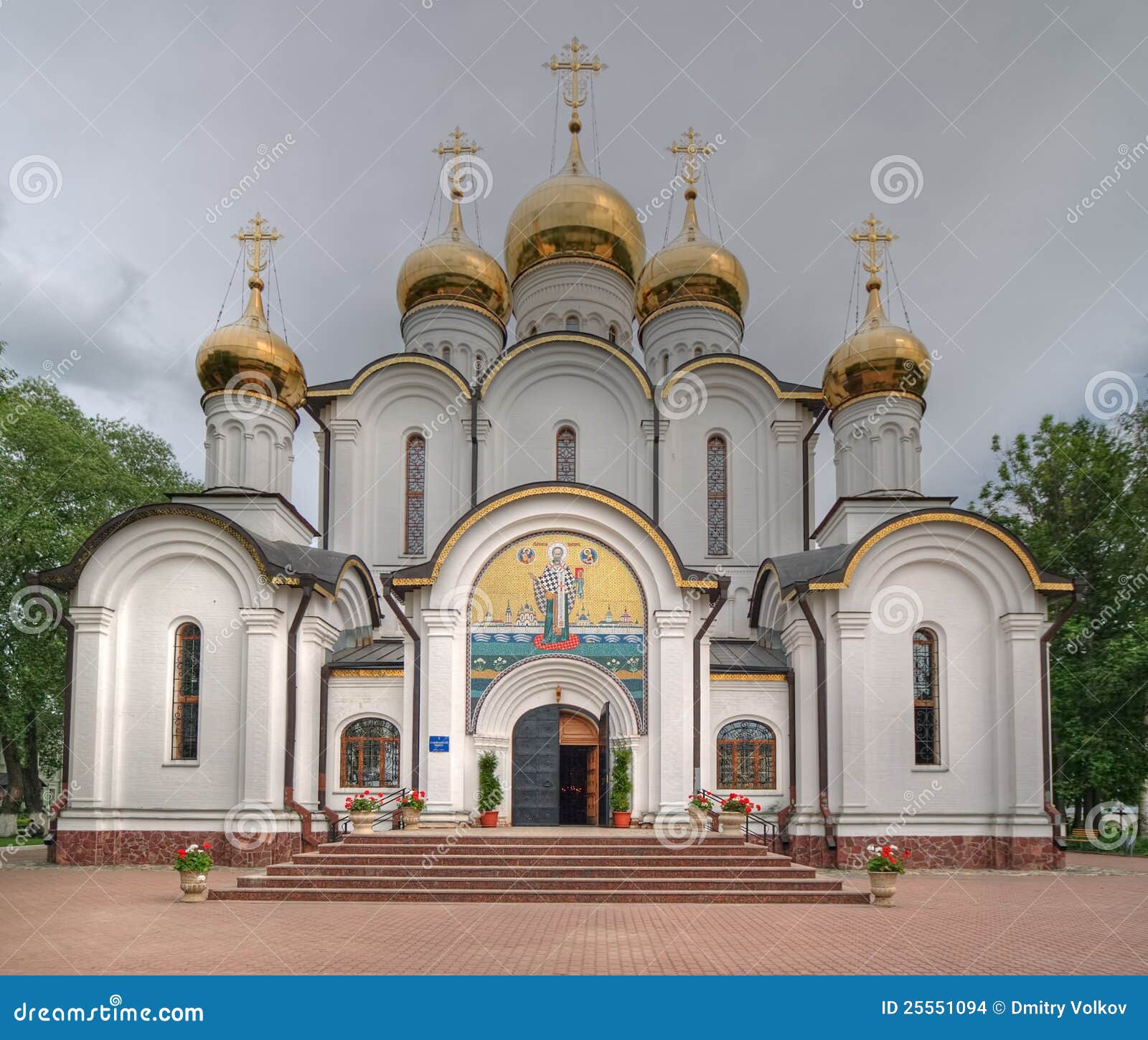 Saint Nicholas Orthodox Cathedral Stock Photo - Image of arch, golden ...