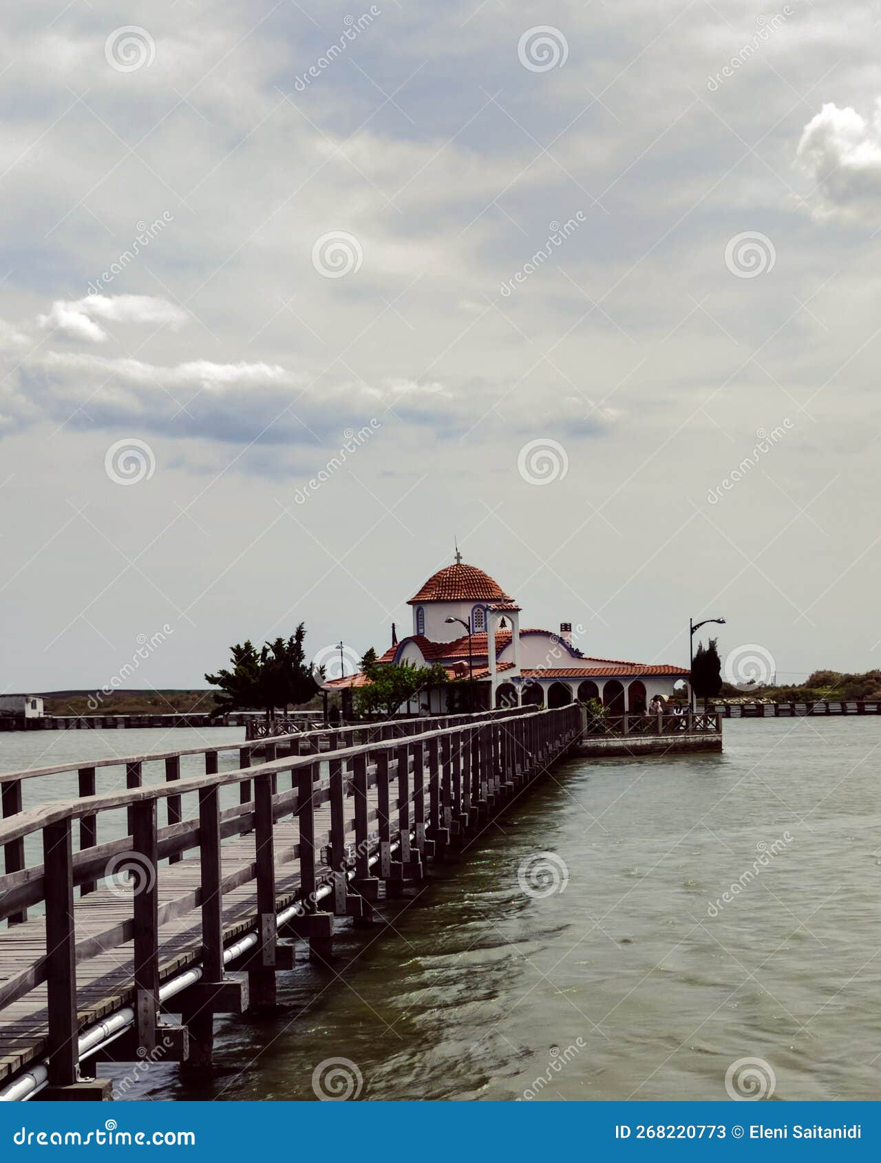 Saint Nicholas of Porto Lagos Xanthi Greece Unique Floating Monastery ...