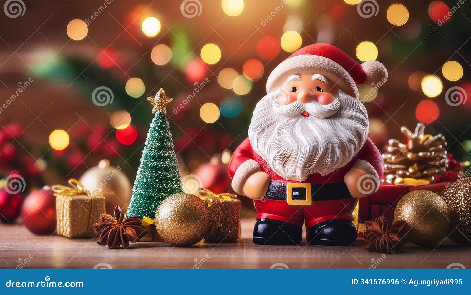 Saint Nicholas Poster Design with Christmas Theme Background Stock ...