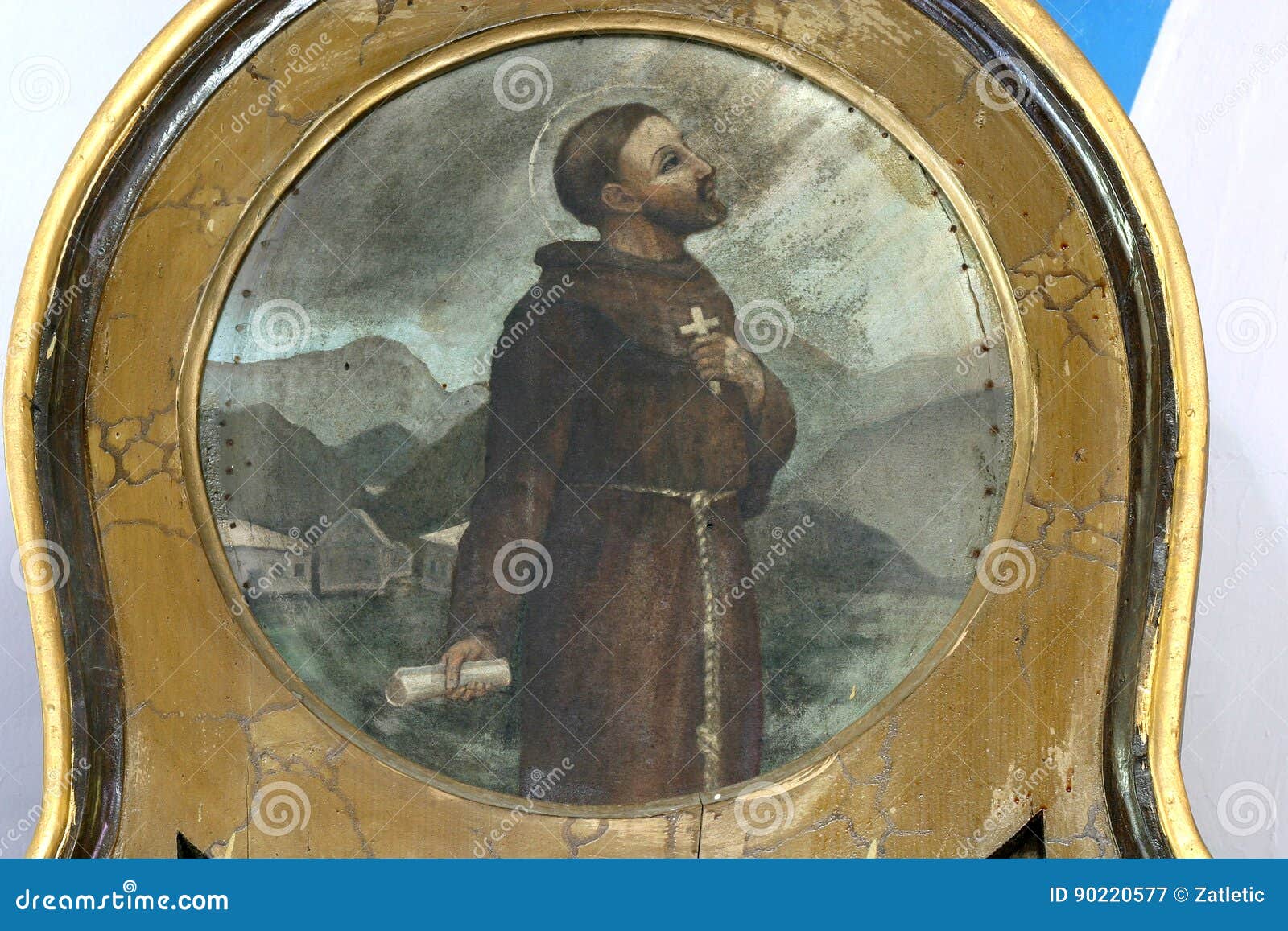 Saint Nikola Tavelic image stock. Image du coloré, christianisme - 90220577