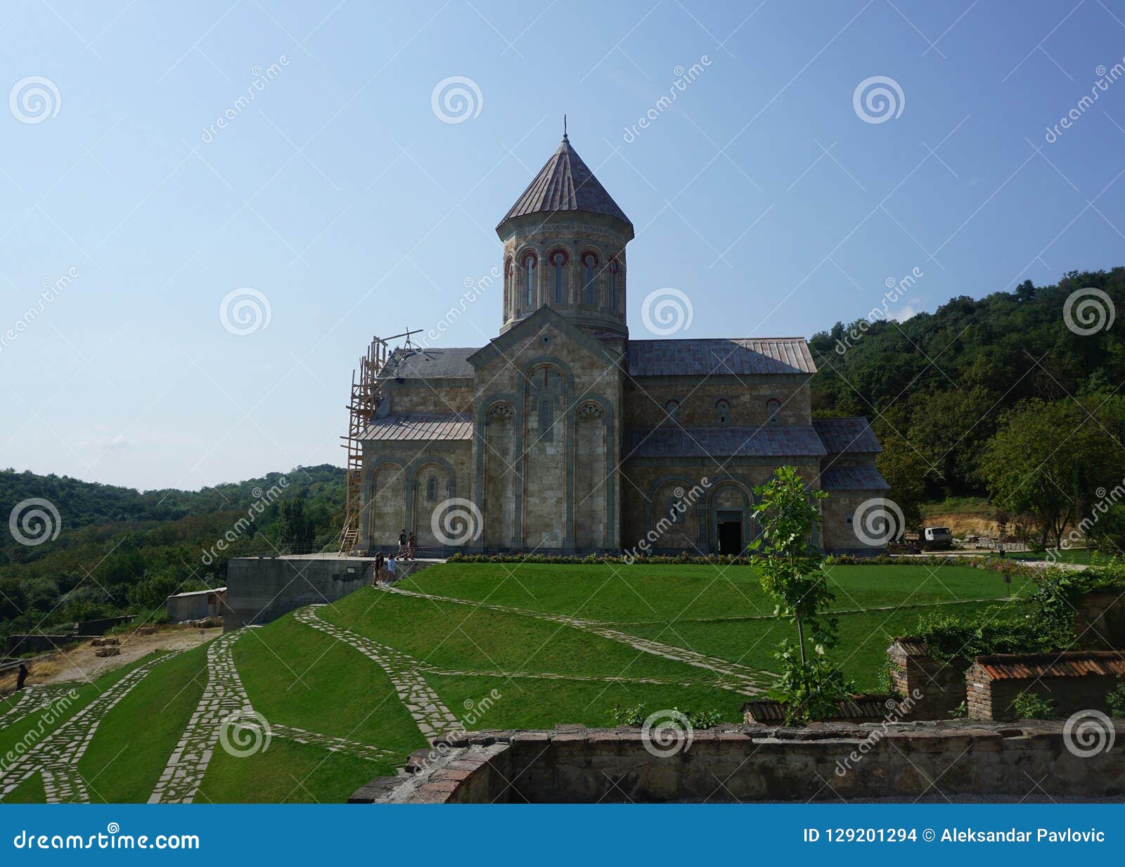 Bodbe Monastery Cathedral stock photo. Image of famous - 129201294