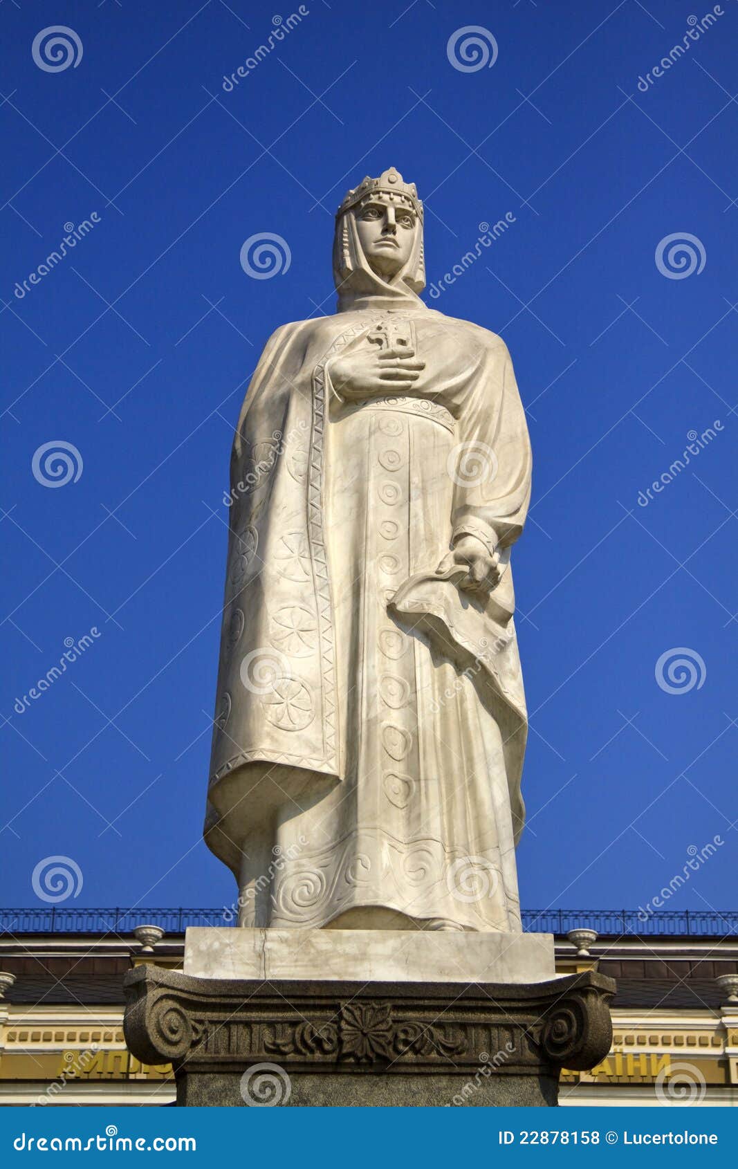 Saint Olga stock photo. Image of statue, monument, christianity - 22878158
