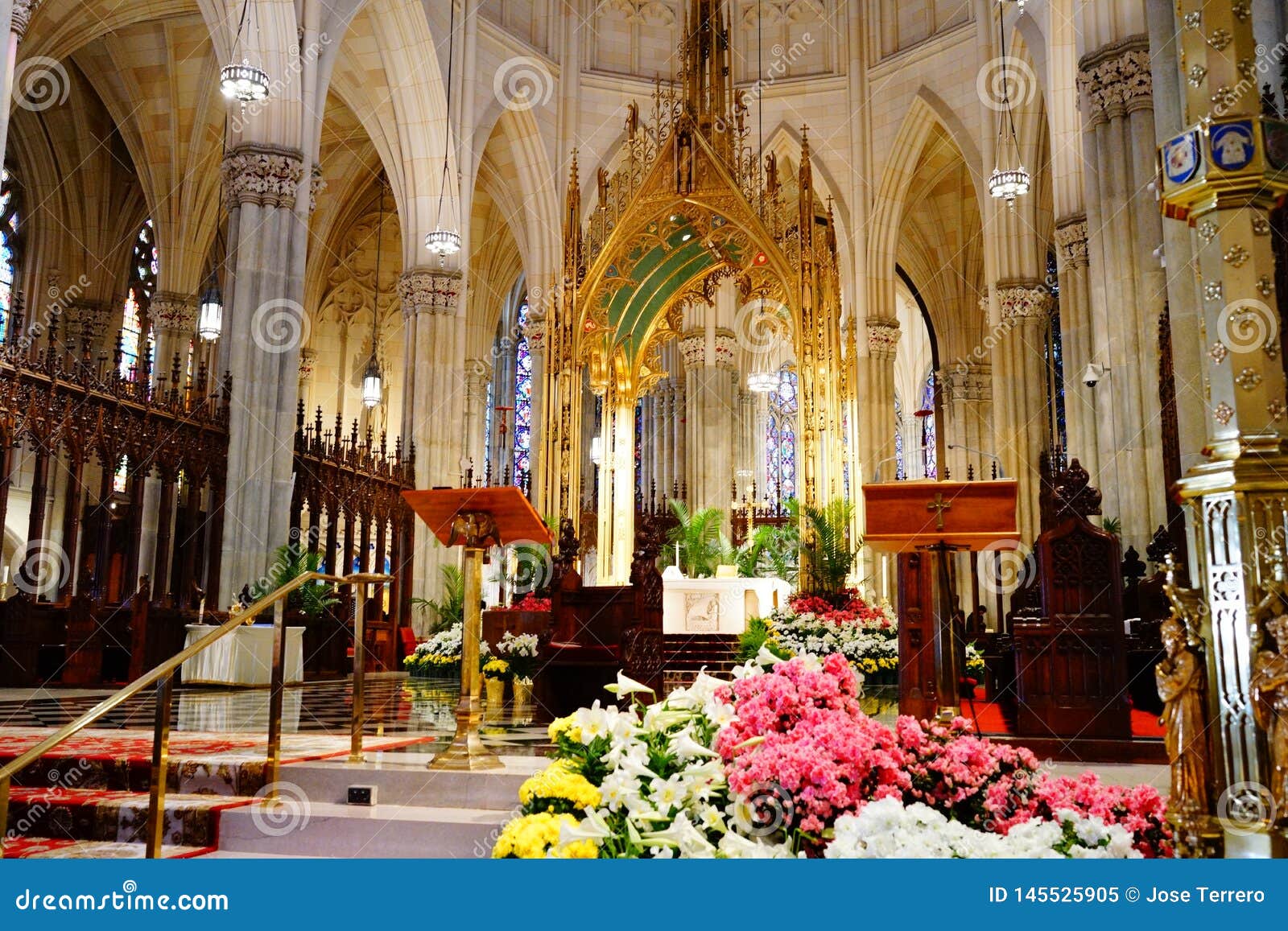 Saint Patrick`s Cathedral on Easter 2019 59 Editorial Image - Image of ...