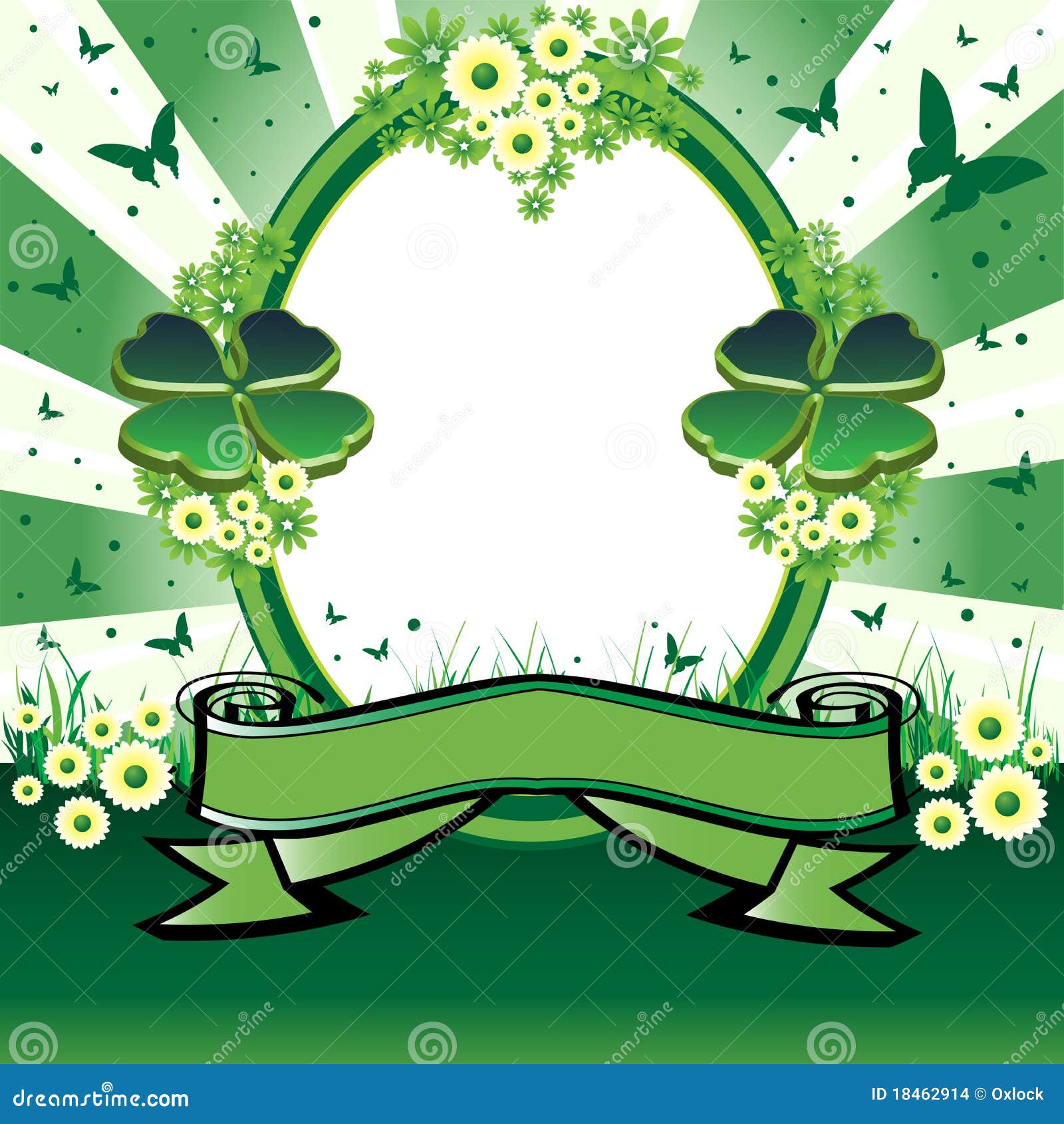 Saint Patrick s Day frame stock vector. Illustration of frame - 18462914