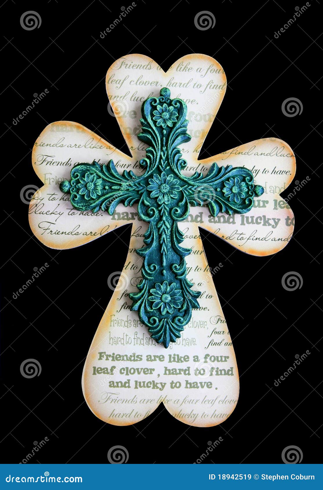 Saint Patricks Cross stock image. Image of ornament, patrick - 18942519
