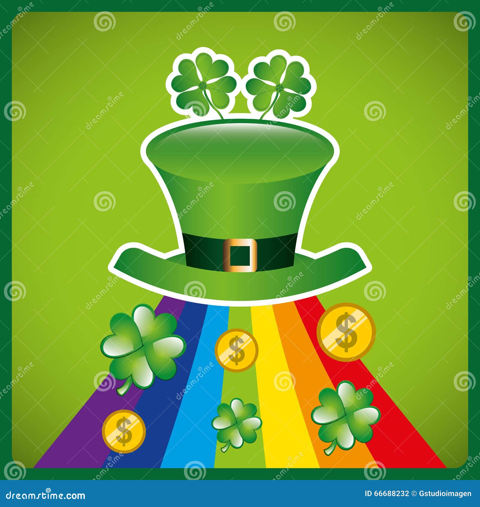 Saint patricks day design stock illustration. Illustration of design ...