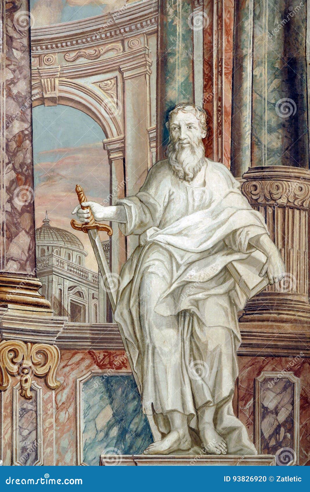 Saint Paul photo stock. Image du evangile, antiquité - 93826920