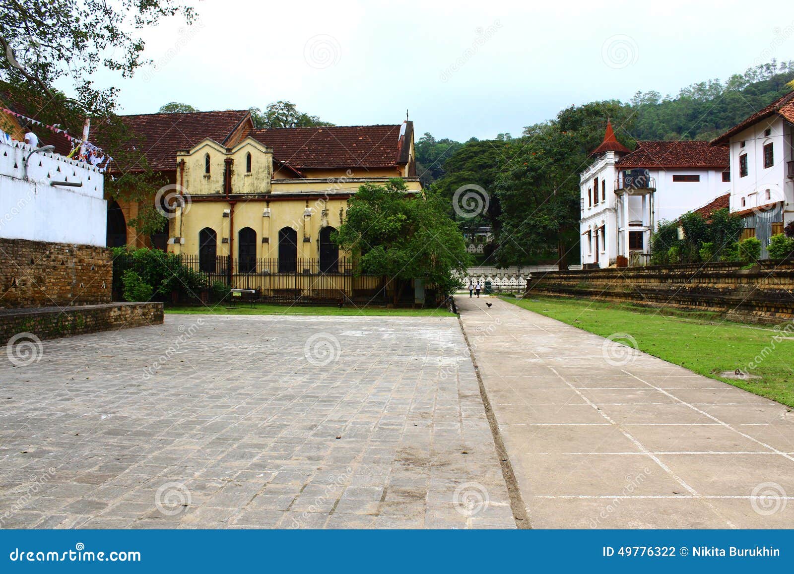 Saint Paul Church, Kandy, Temple De La Dent Photo stock - Image du ...