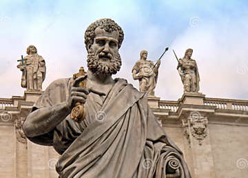 Saint Peter stock image. Image of apostle, square, keys - 1236619
