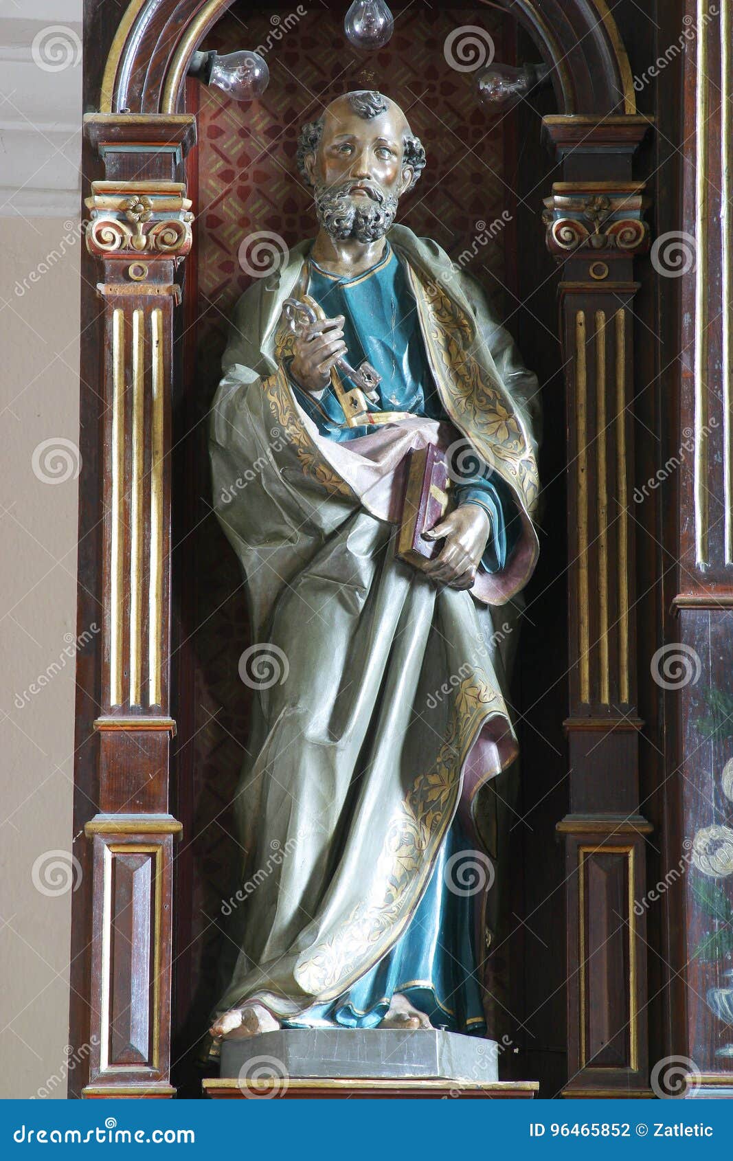 Saint Peter foto de stock. Imagem de maria, espiritualidade - 96465852
