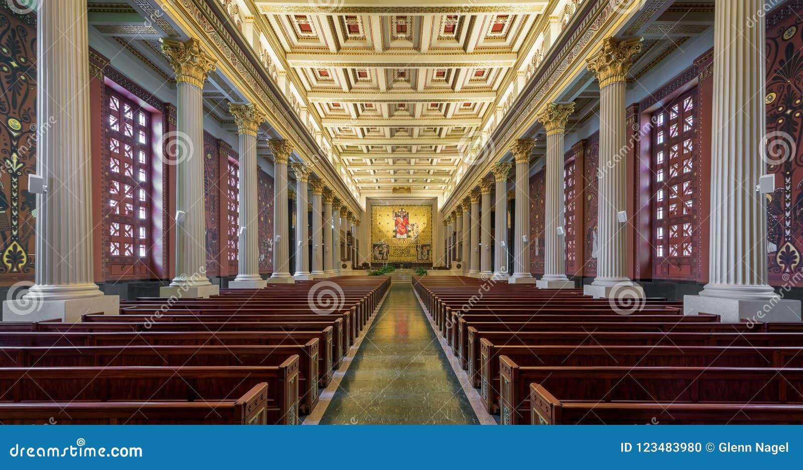 Saint Peter in Chains Cathedral of Cincinnati Editorial Image - Image ...
