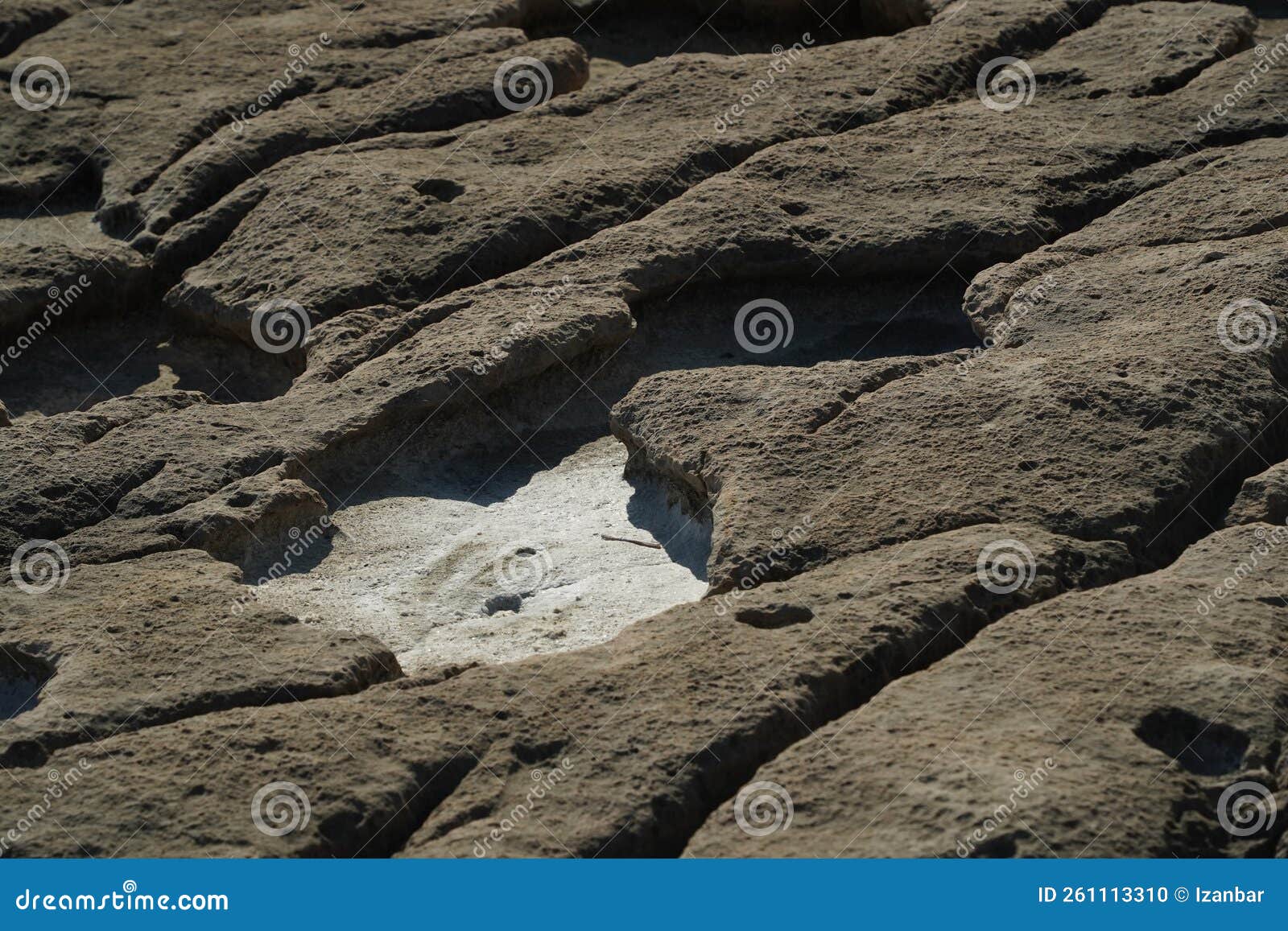 Saint Peter Pools Malta Rock Formation Hole on Rocks Stock Photo ...