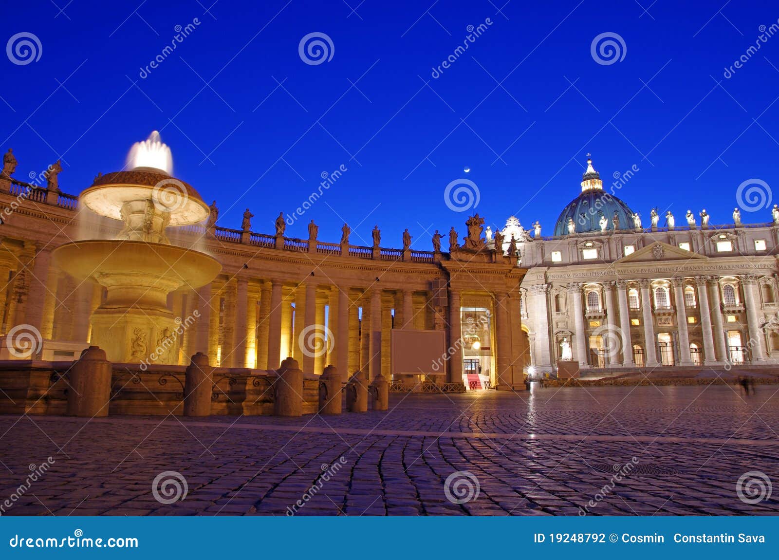 St. Peter`s Square, Saint Peter`s Square, Landmark, Column, Structure ...