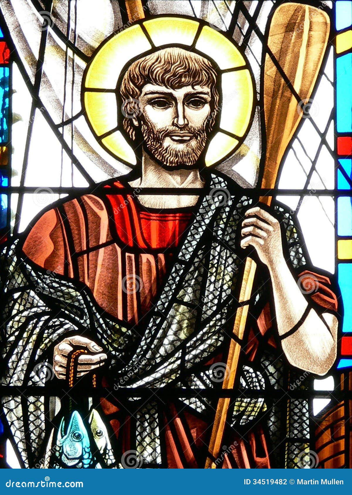 Saint Peter stock illustration. Illustration of revered - 34519482