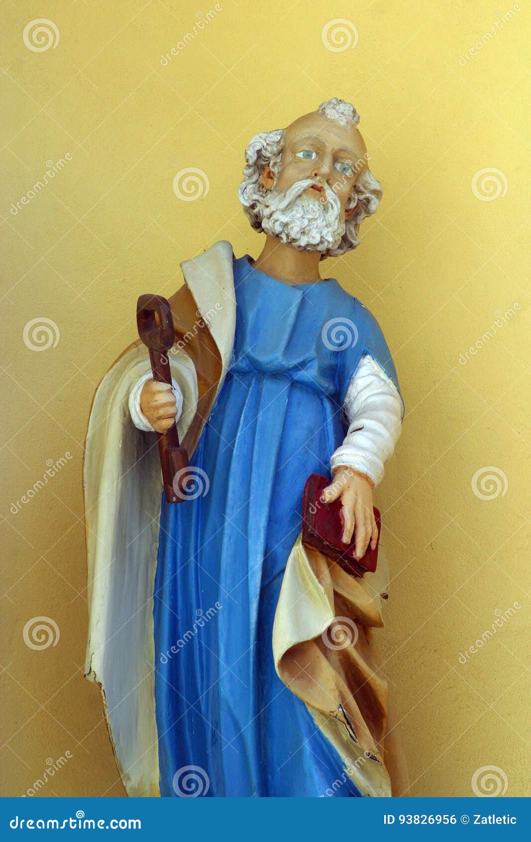 Saint Peter stock photo. Image of europe, colour, christian - 93826956